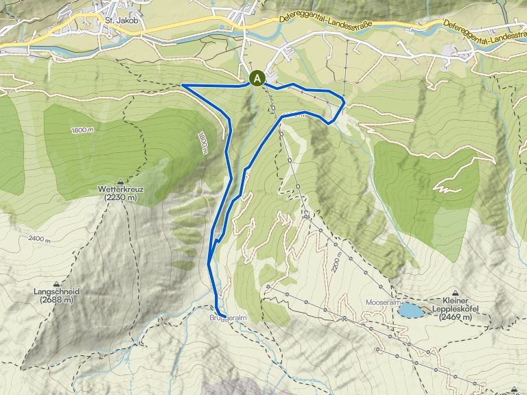 Bruggeralm Runde von Gemeinde Sankt Jakob in Defereggen | hike | Komoot